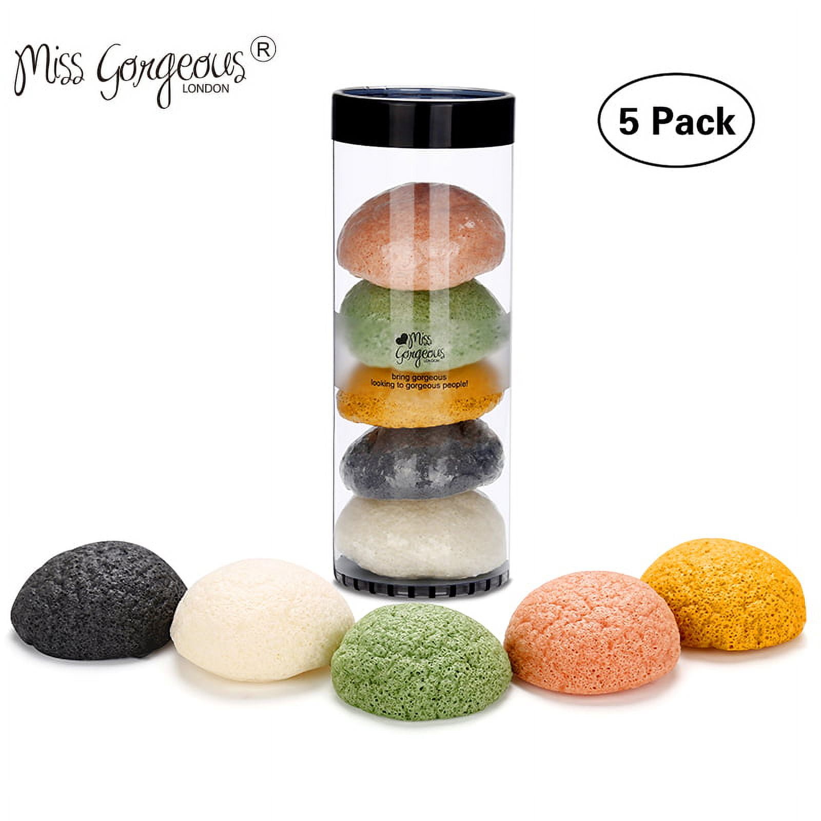 Natural Konjac Facial Sponges for Gentle Face Cleansing and Exfoliation ...