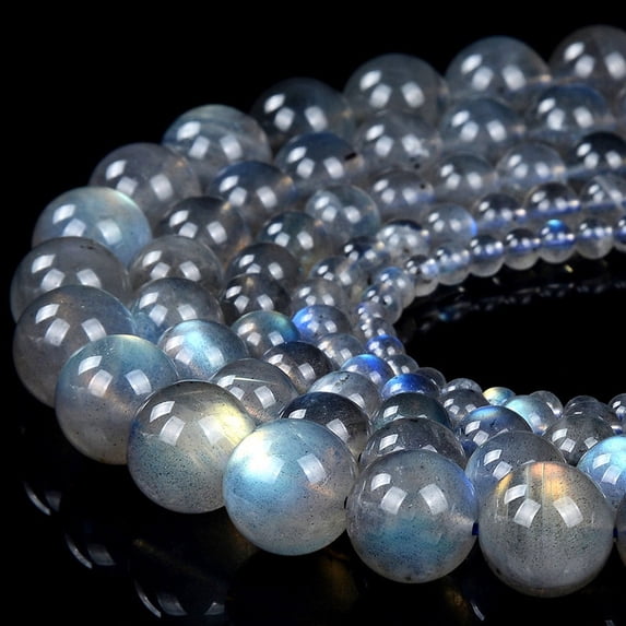 Natural Labradorite Gemstone Grade AAA Round 4MM 5MM 6MM 8MM Round ...