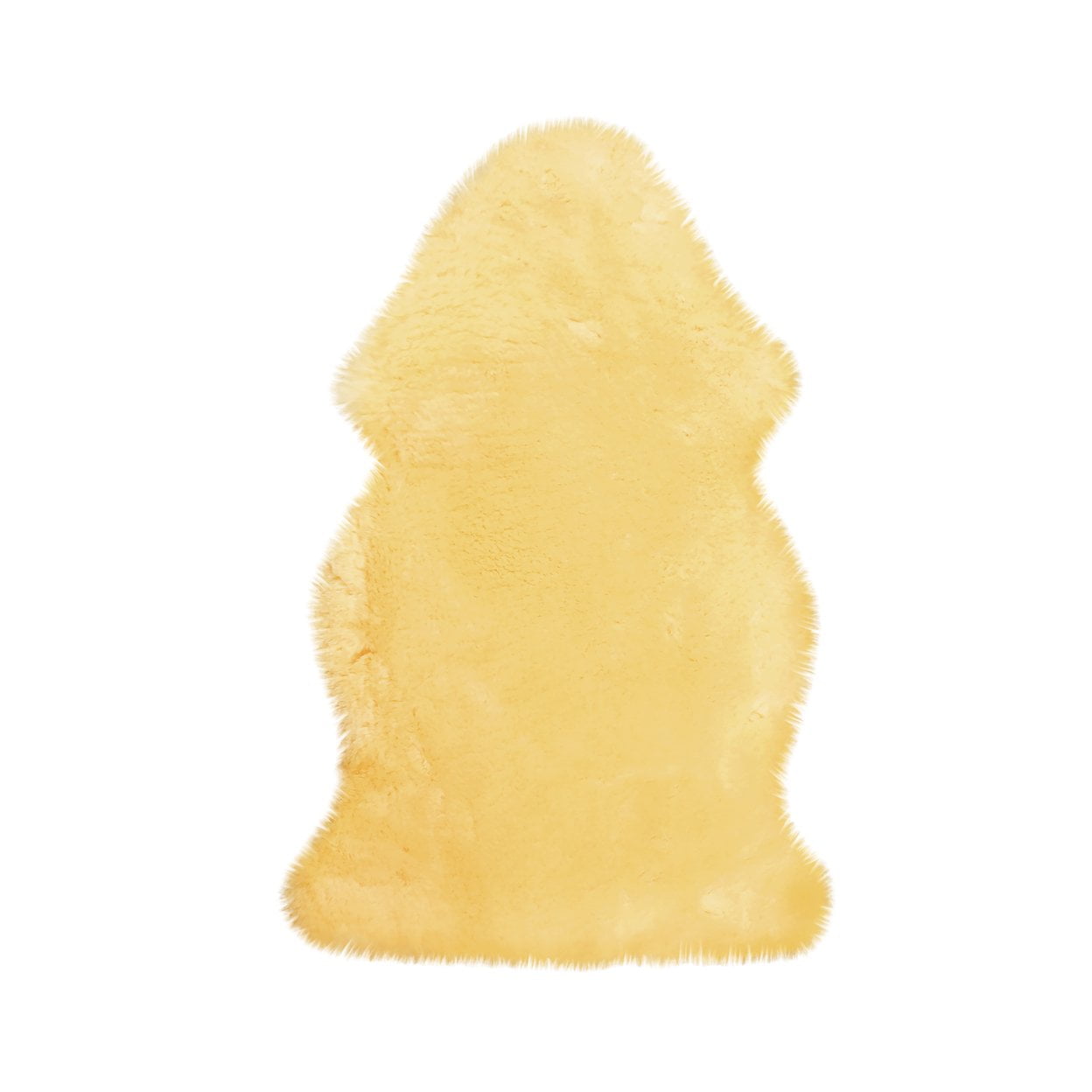 Natural Lambskin Baby Rug Cozy Cornsilk Cream 2x3 Sheepskin Playmat ...