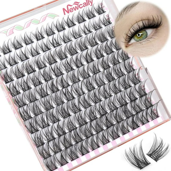 Natural Lash Clusters Kit DIY Lash Extension Kit Wispy Eyelash ...