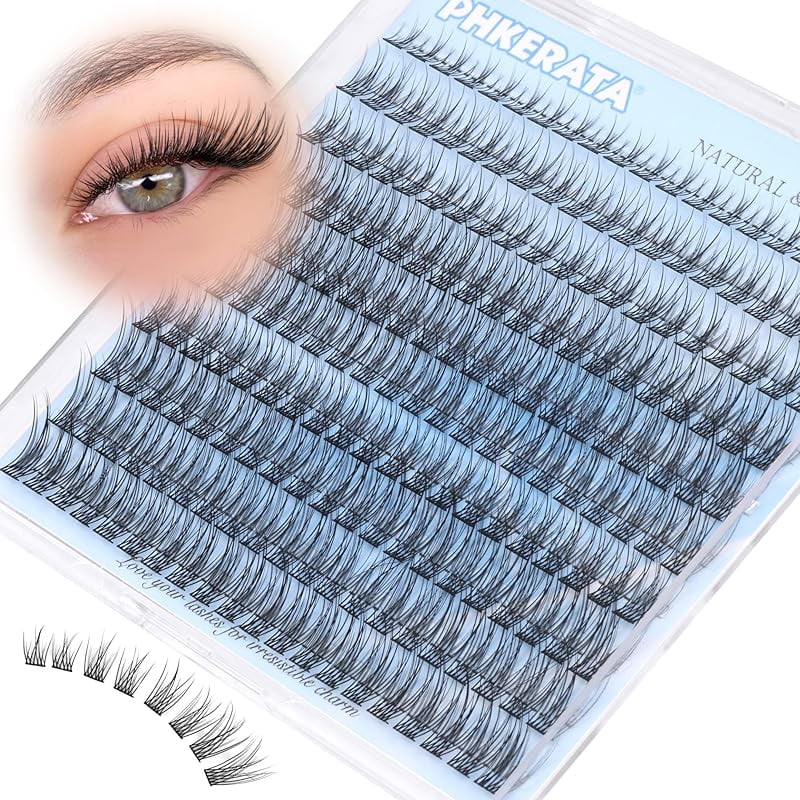 Natural Lash Clusters Wispy Eyelash Clusters 110 pcs Cluster Eyelash ...