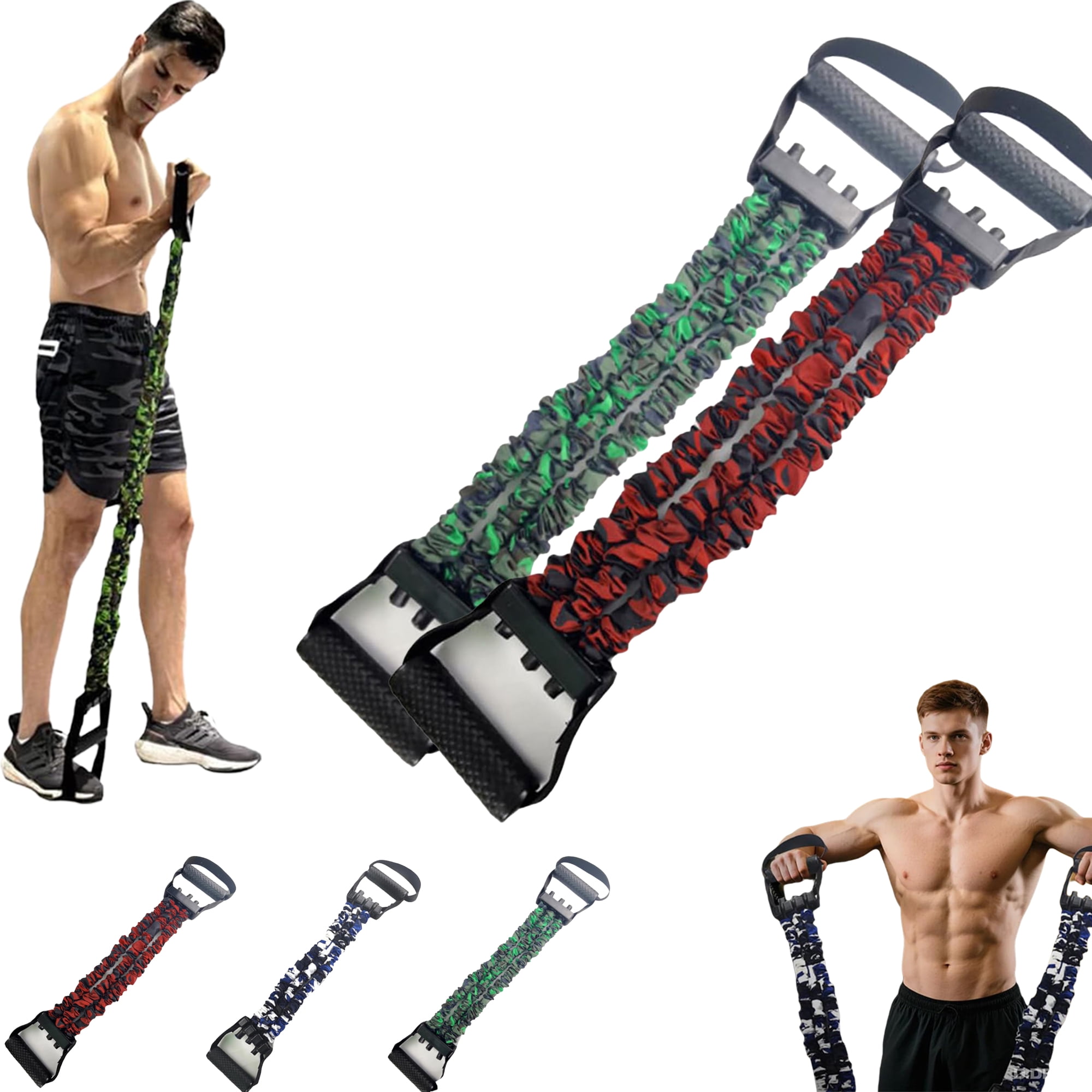 Natural Latex 3-Hole Resistance Stretcher, 3-Way Natural Latex ...