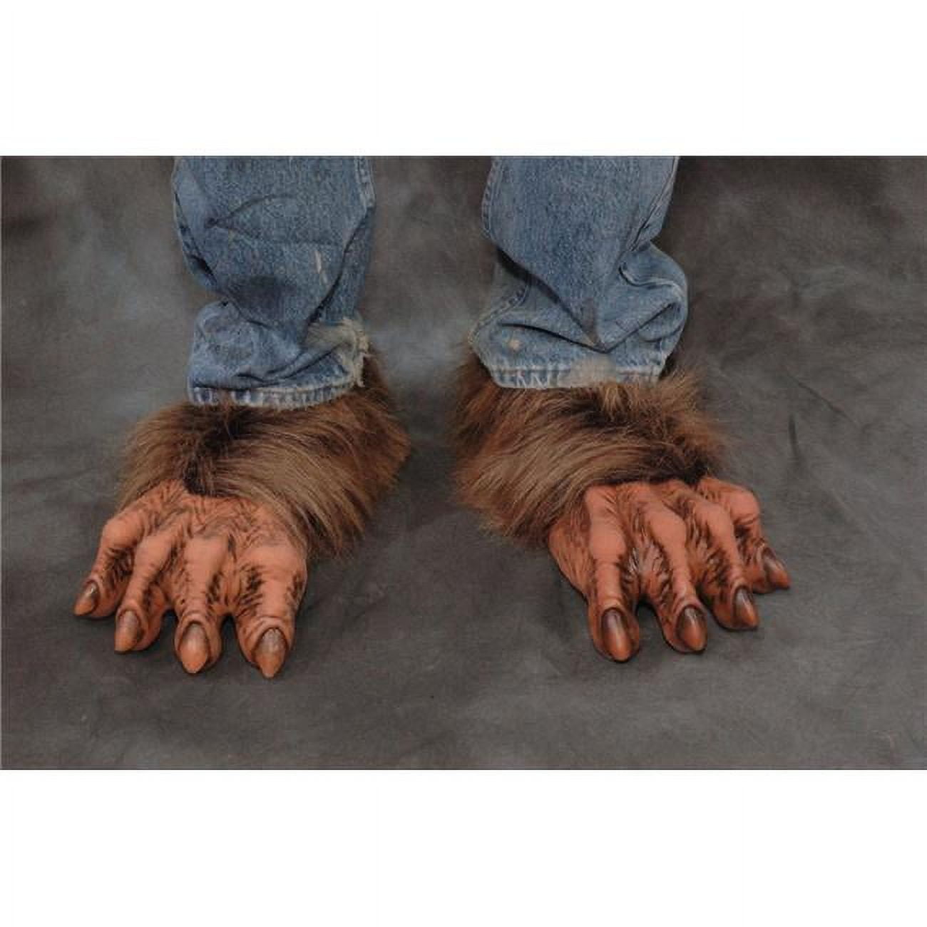 Natural Latex Compound Werewolf Feet, Brown - Walmart.com