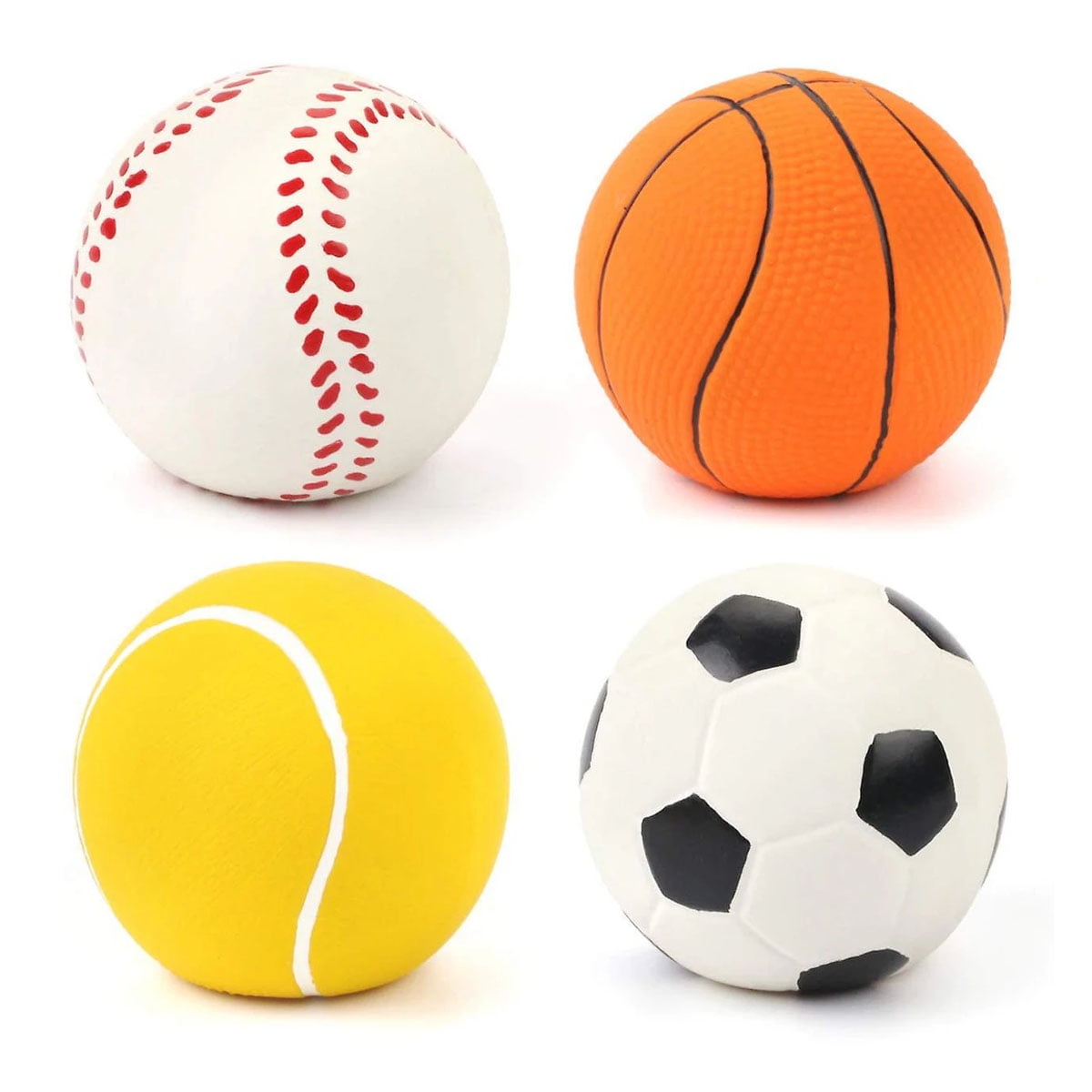 Natural Latex Dog Ball For Small Dogs, Perfect Pet Toy For Interactive ...