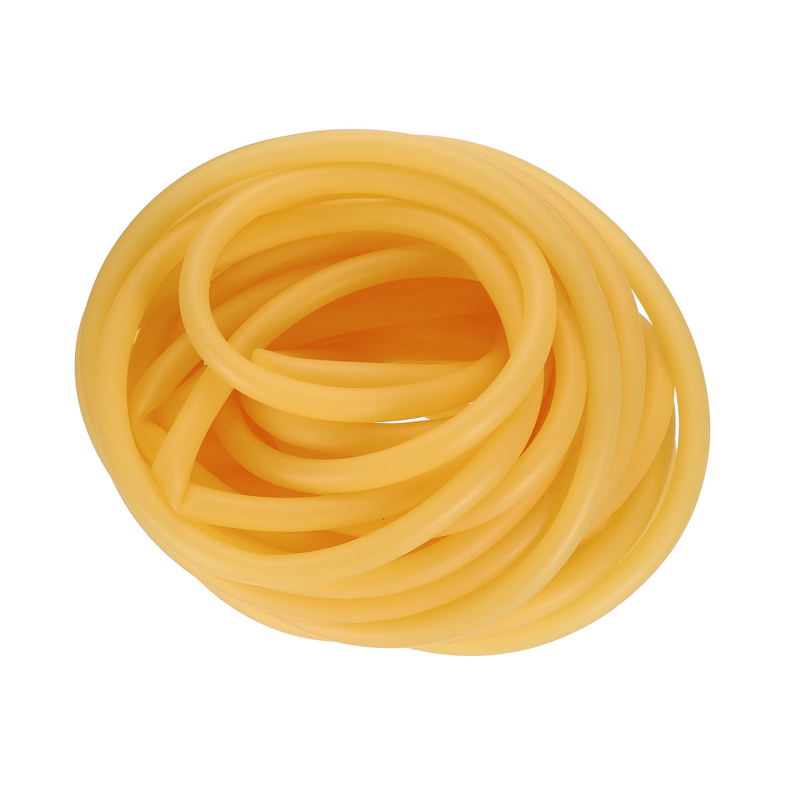 Natural Latex Rubber Tubing, 1/4" ID x 11/32" OD 32.8Ft Elastic Tube ...