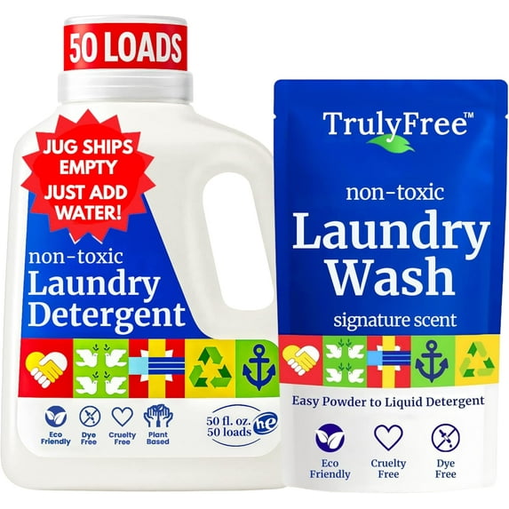 Natural Laundry Detergent for Sensitive Skin | Eco Friendly, Plant ...