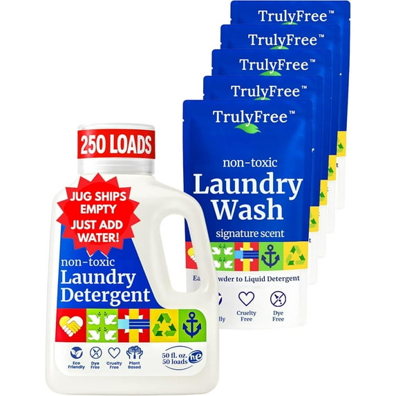 Natural Laundry Detergent for Sensitive Skin | Eco Friendly, Plant ...