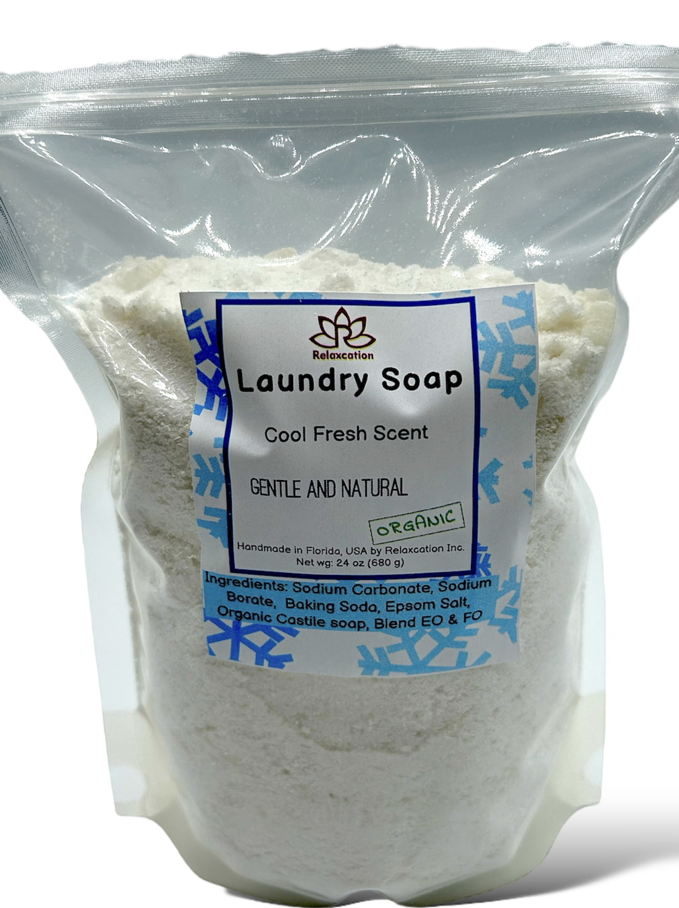 Natural Laundry Detergent Soap Safe for Sensitive Skin Gentle Effective ...