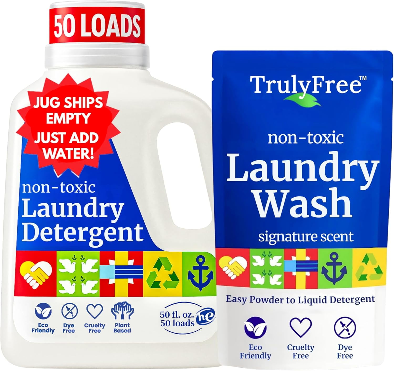 Natural Laundry Deternt for Sensitive Skin | Eco Friendly, Plant Based ...