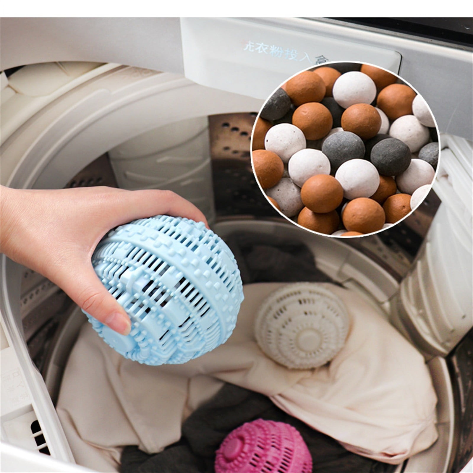 Natural Laundry Wash Aid Sphere Eco Friendly Cleaning Alternative for ...
