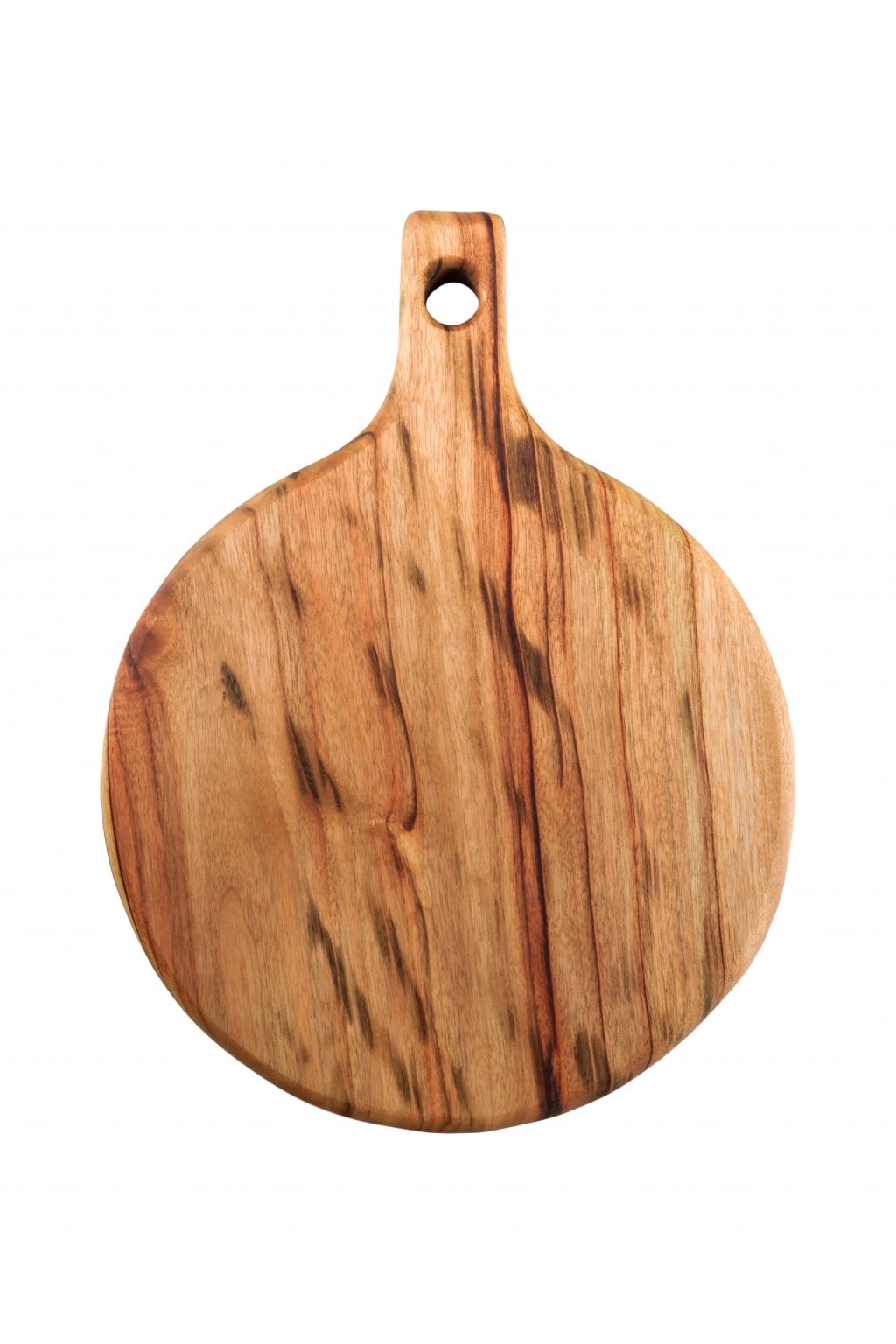 Natural Laurel Wood Anti Bacterial Round Pizza Paddle Board - Walmart.com