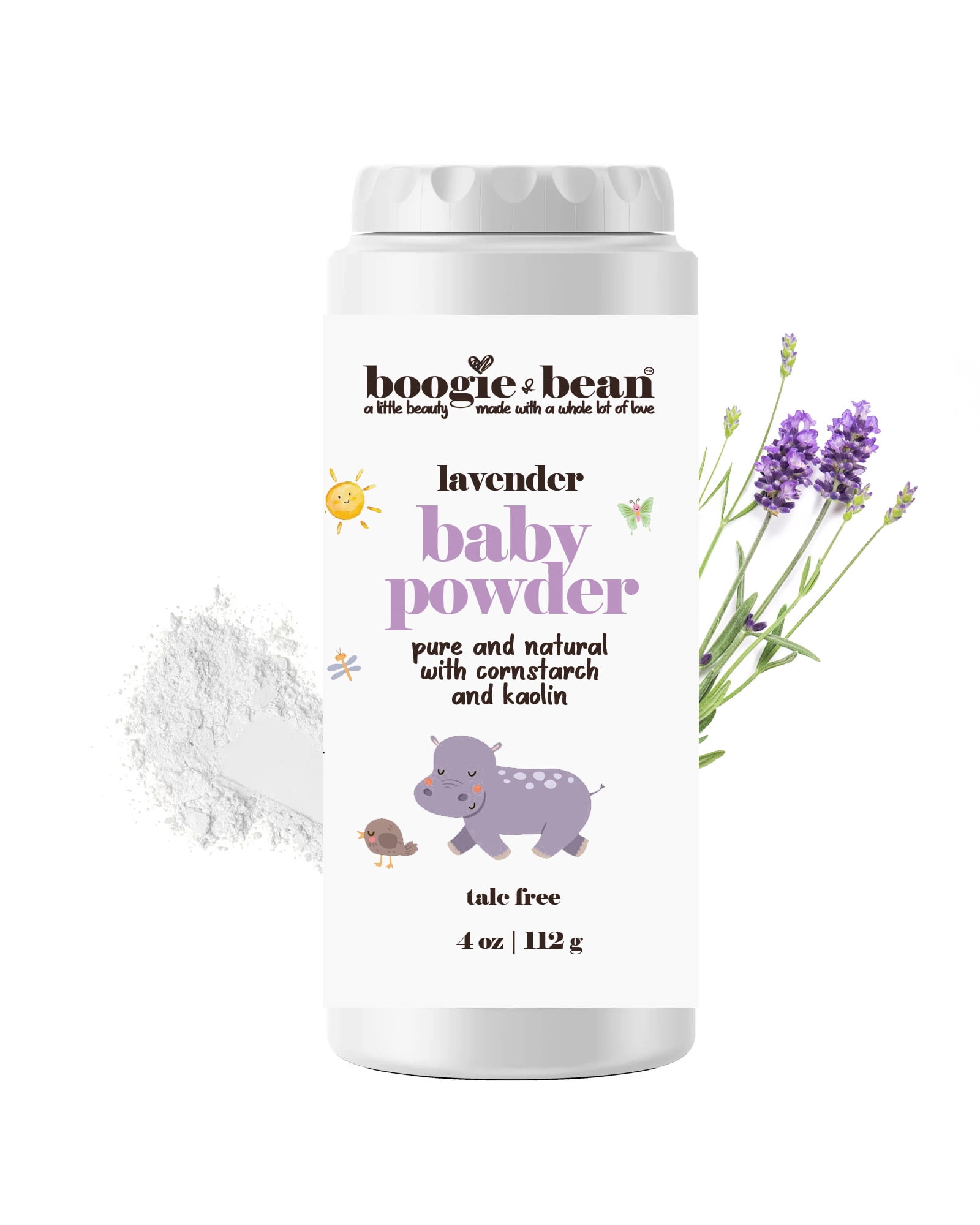 Natural Lavender Baby Powder; Talc Free Baby Powder Cornstarch Lavender ...