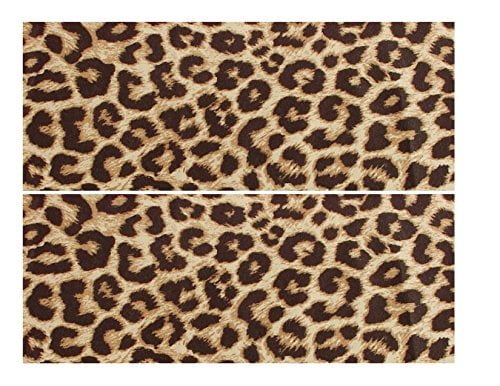 Natural Leopard Print Edible Icing Image Border Strip (4x10 Inches) 2 ...