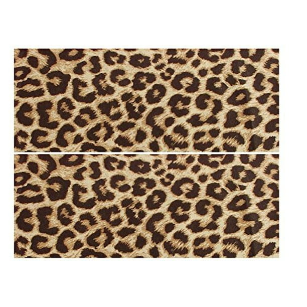 Natural Leopard Print Edible Icing Image Border Strip (4x10 Inches) 2 ...