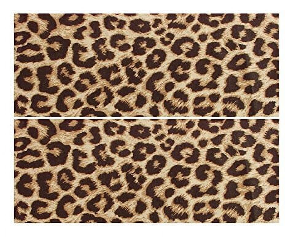 Natural Leopard Print Edible Icing Image Border Strip (4x10 Inches) 2 ...
