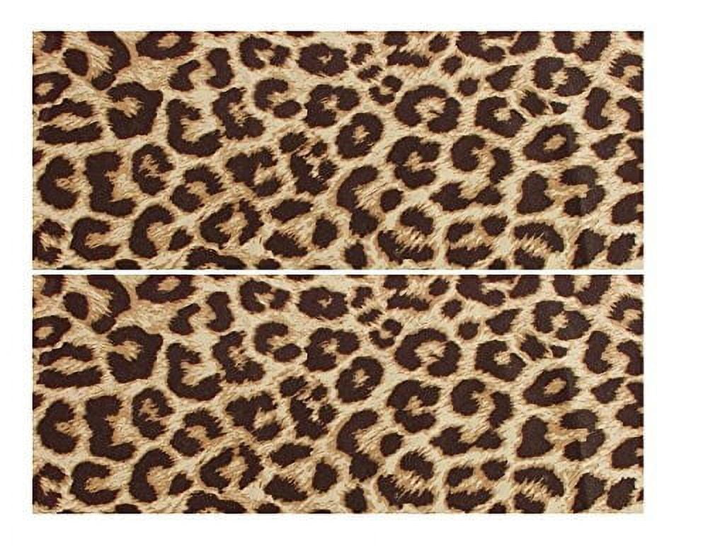 Natural Leopard Print Edible Icing Image Border Strip (4x10 Inches) 2 ...