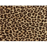 Natural Leopard Print Edible Icing image Cake Topper - Walmart.com