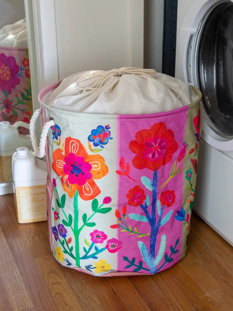 Natural Life Boho Laundry Hamper - Walmart.com