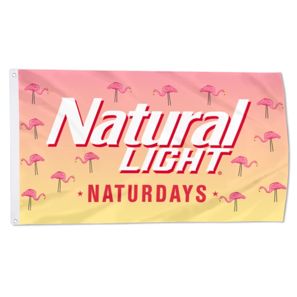 Natural Light Naturdays flag banner with Grommets Man cave Decor ...