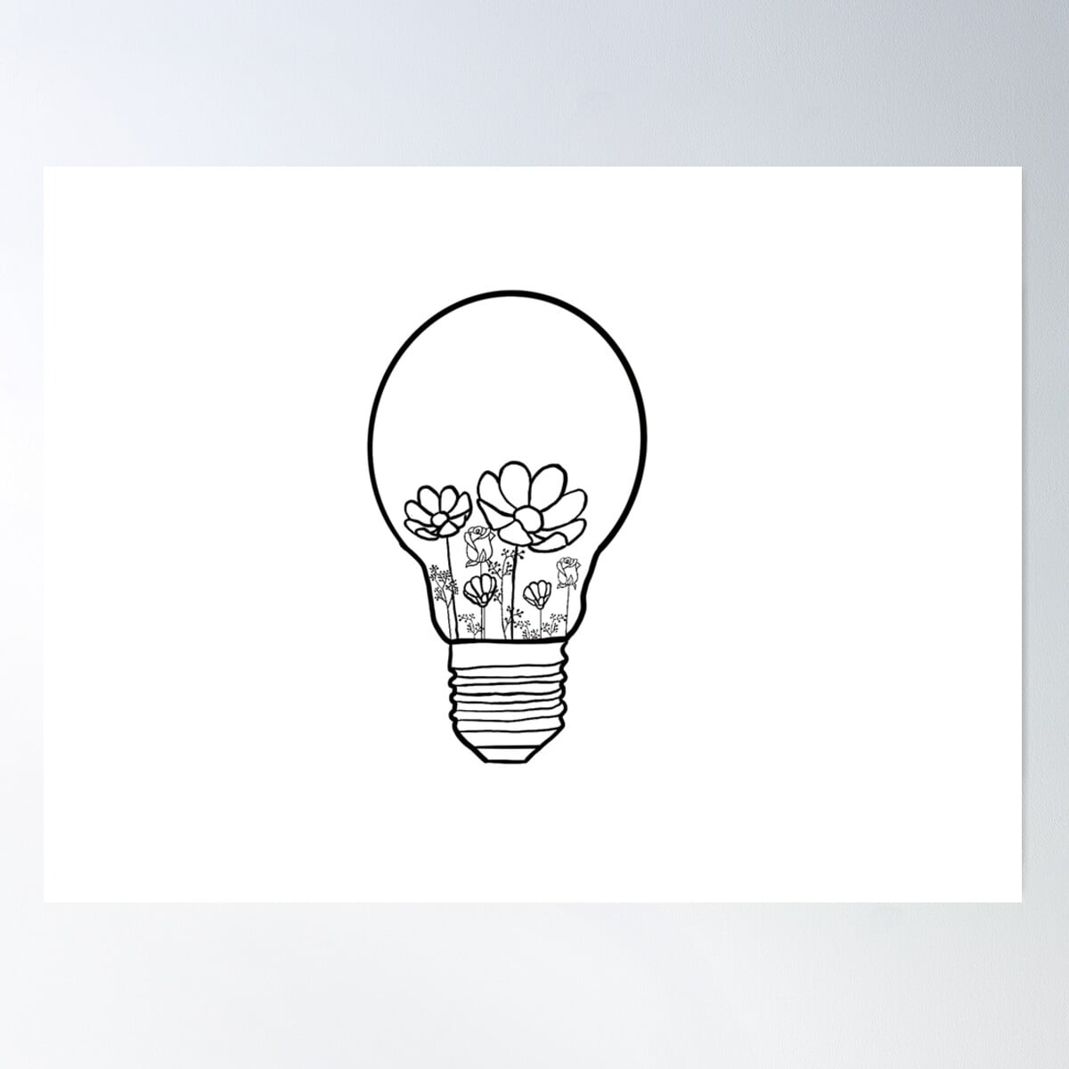 Natural Light Poster Wall Art, Modern Wall Decor For Living Room ...