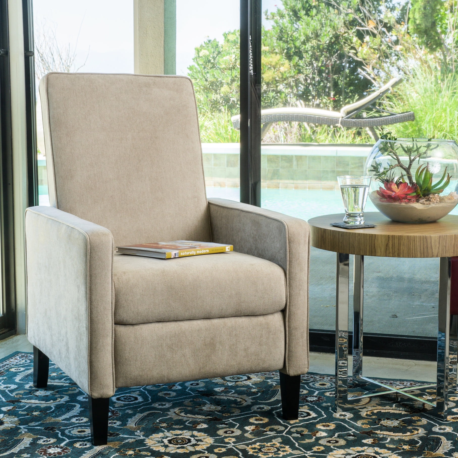 Natural Linen Fabric Chair With An Attractive Design Superb Seating ...