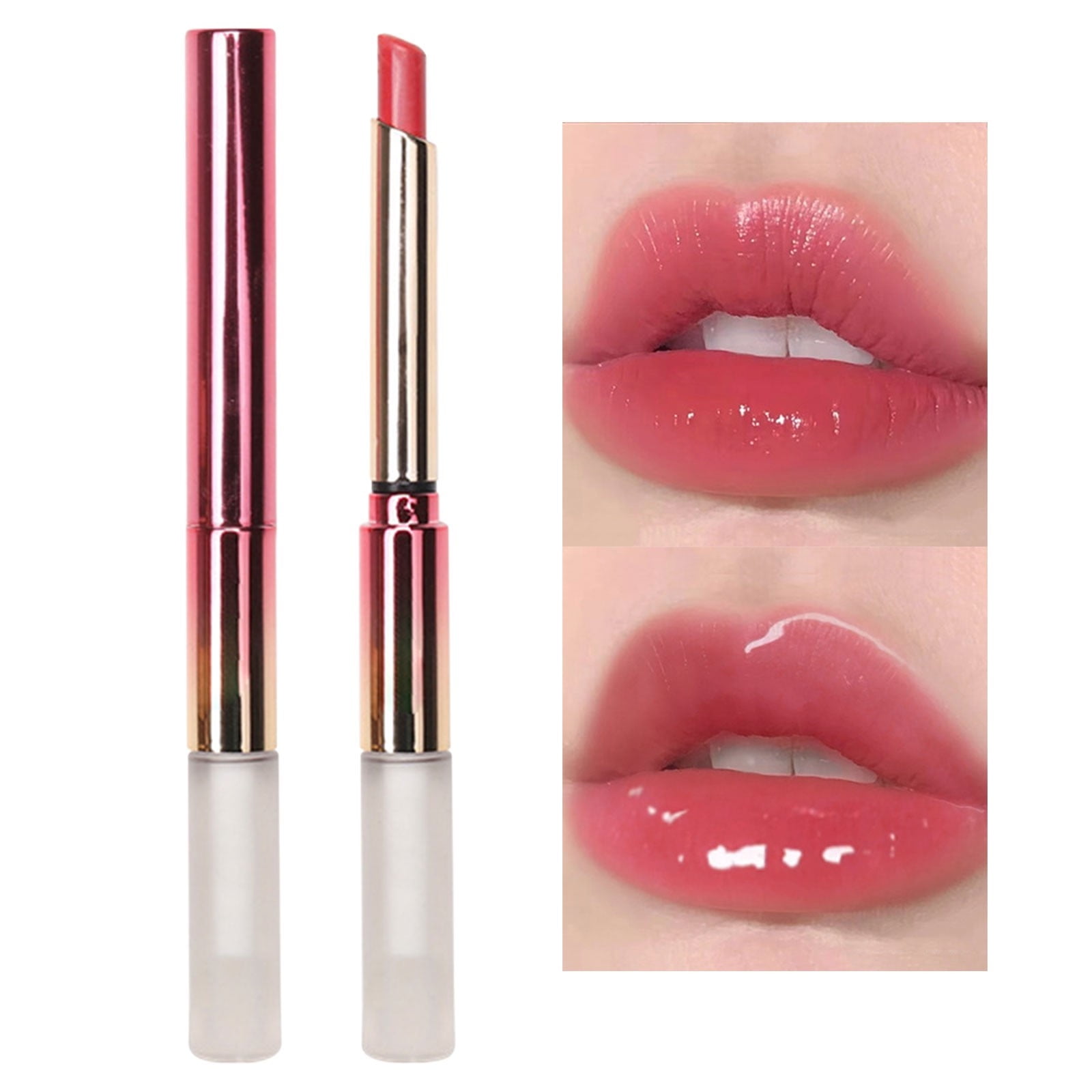 Natural Lip Plumper Womens Makeup Lipstick Vegan Lip Makeup Lip Gloss Q ...