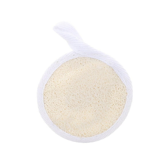 Natural Loofah Exfoliating Sponge Pads with Straps for Body and Face ...