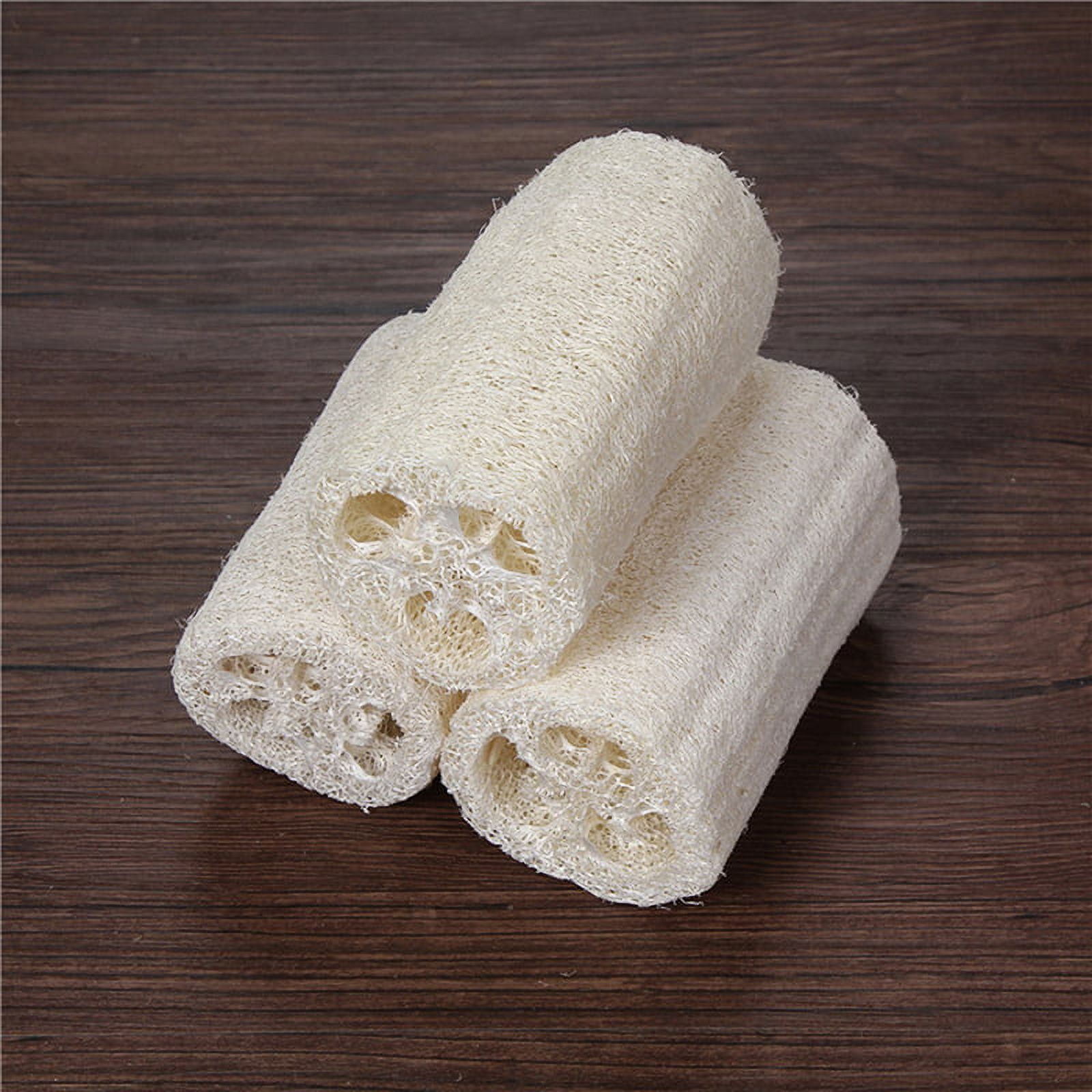 Natural Loofah Luffa Bath Shower Wash Body Pot Bowl Sponge Scrubber ...
