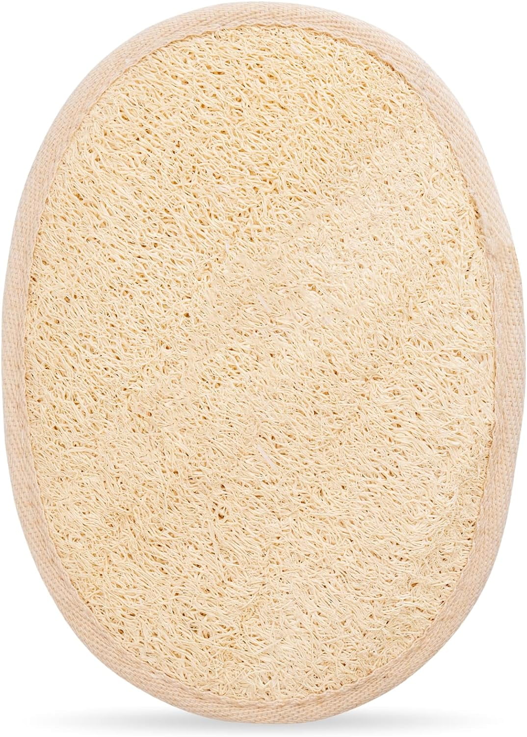 Natural Loofah Pad - Exfoliating Loofah Sponge for Women and Men, 100% ...