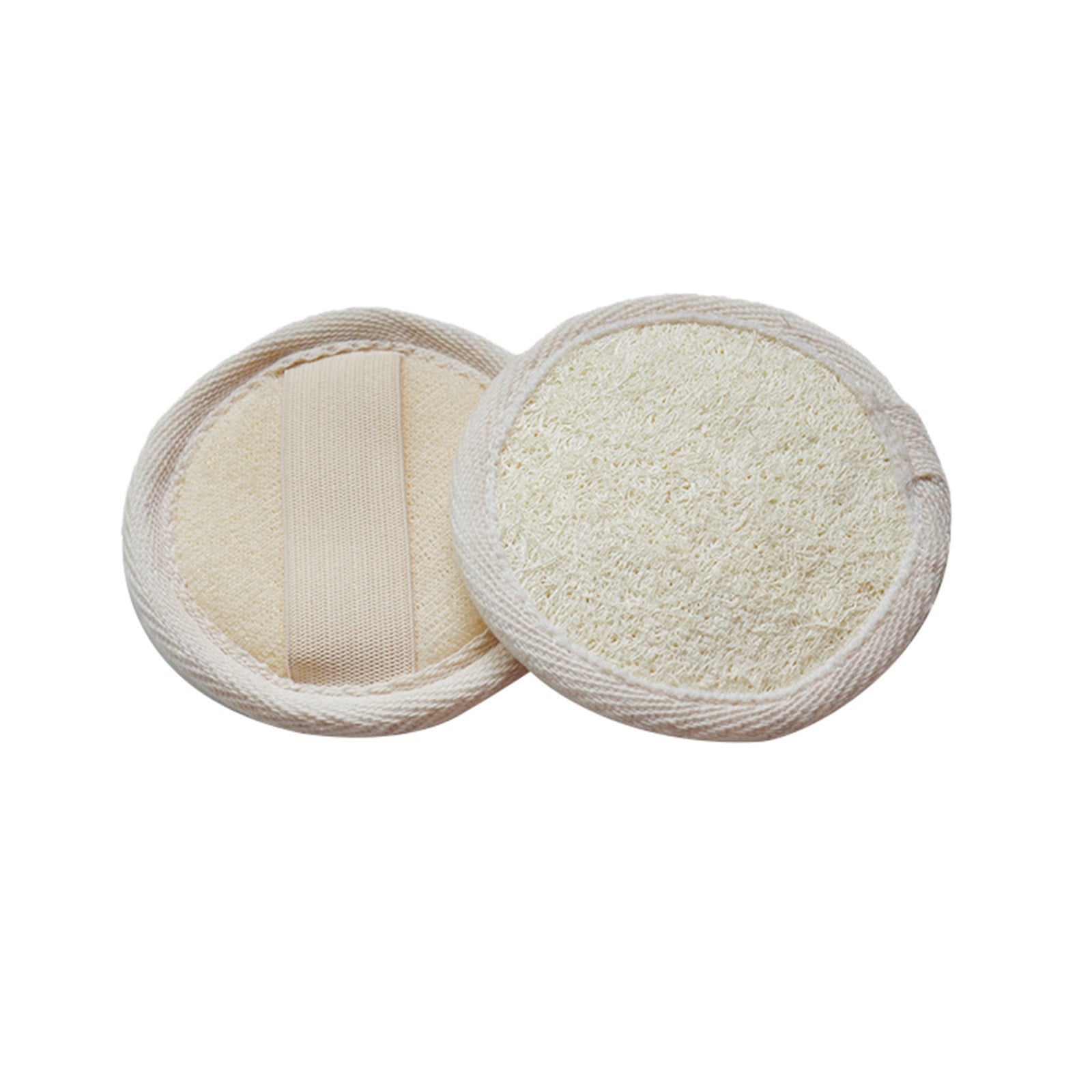 Natural Loofah Pads,Face Exfoliator Pad Scrubber Handheld Luffa Pad ...