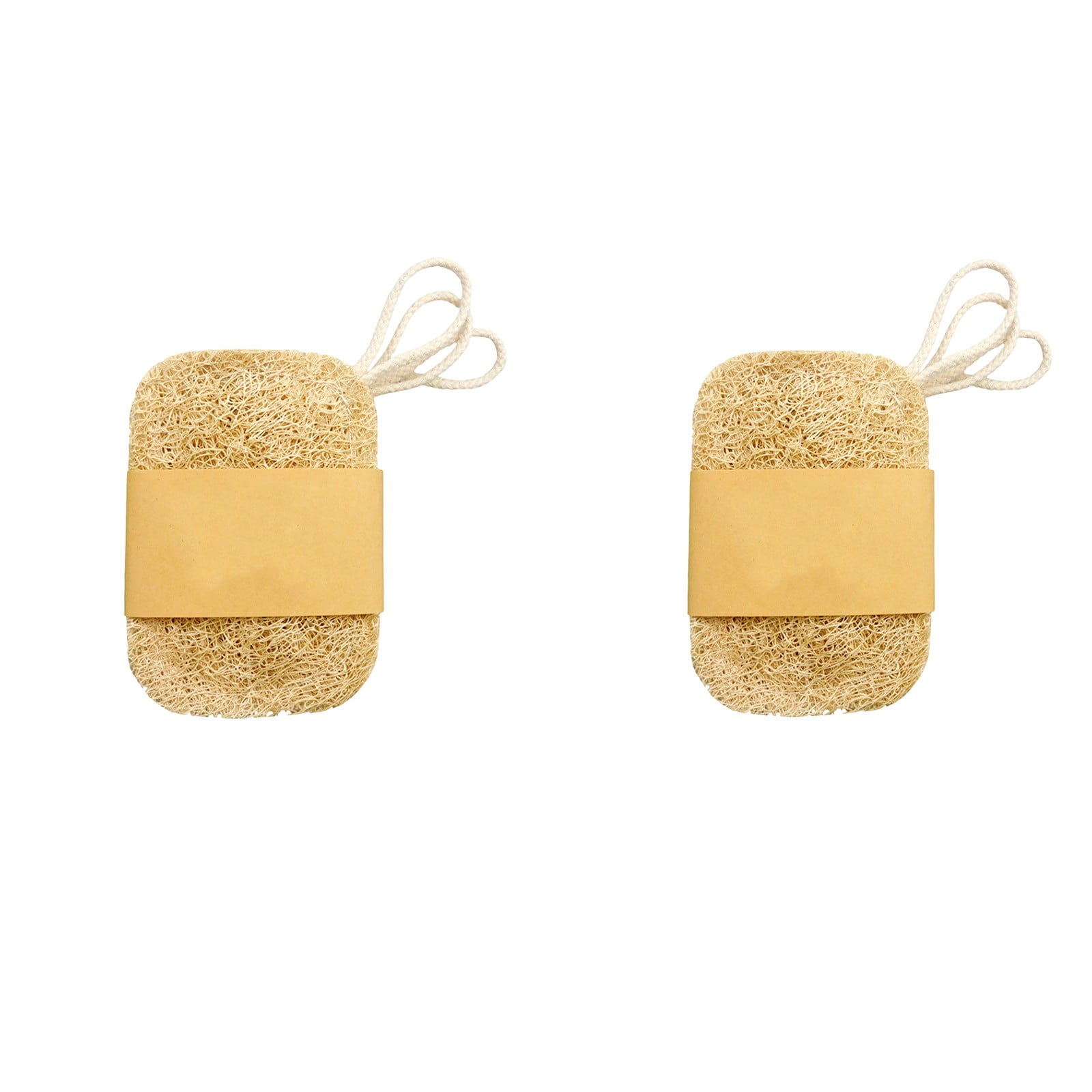 Natural Loofah Sponge for Dishes (2-Pack) - Eco-Friendly Kitchen ...
