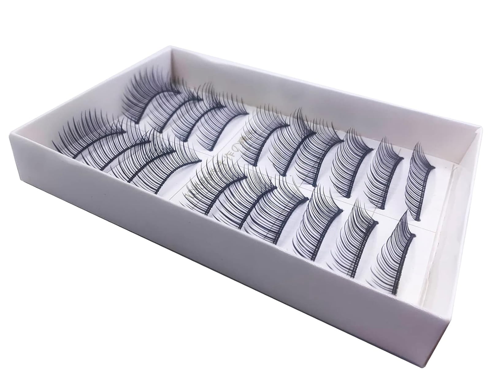 Natural Look Fake Eyelashes - Daily Wispy Mink Lashes - Handmade ...