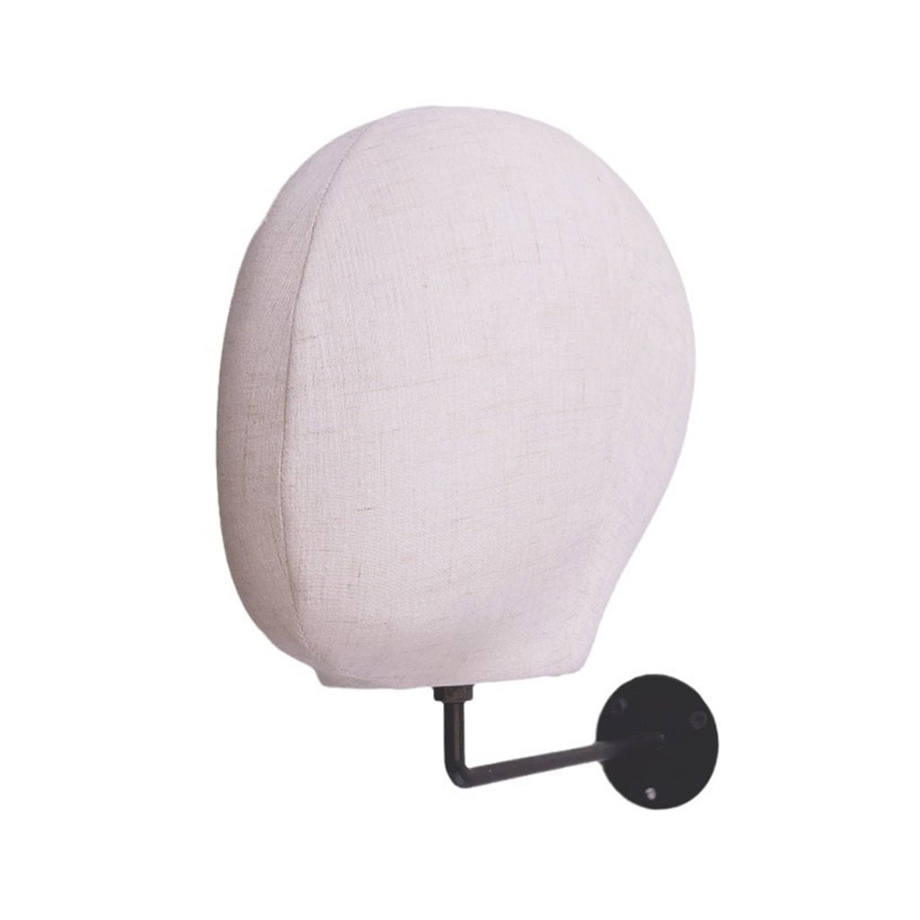 Natural Looking Home Wig Storage Wall Mounted Head Saving Designs Wig ...