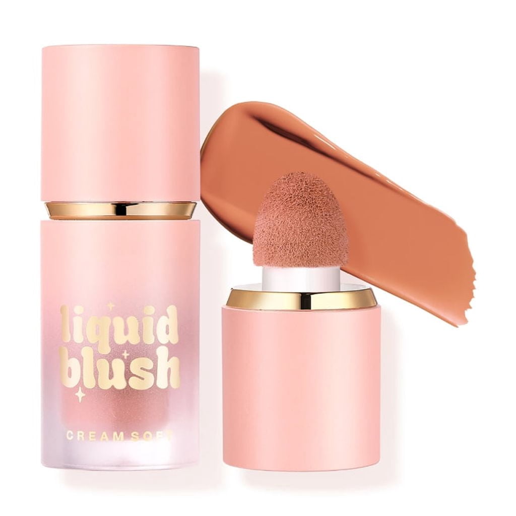 Natural Looking Liquid Blush Stick Soft Creamy Texture Long Lasting ...