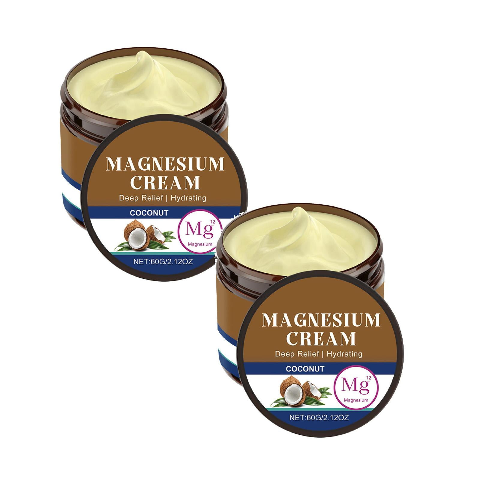 Natural Magnesium Lotion Gentle Nourishing Topical Magnesium Cream for ...