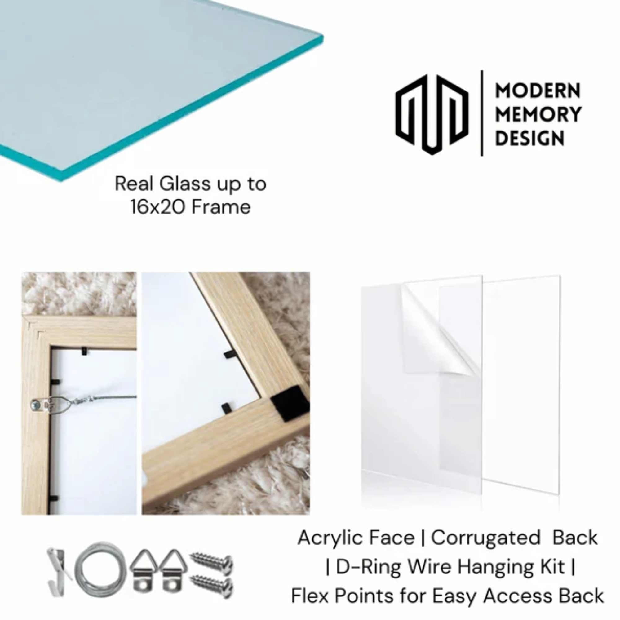 Natural Maple Wood Flat Picture Frame 28x40 frame - Walmart.com