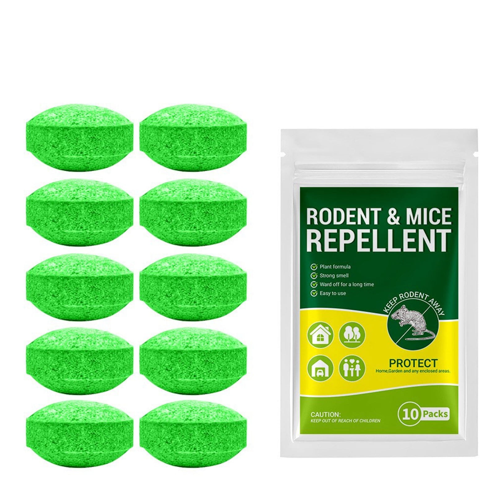 Natural Mice Repellant - Powerful Pest Repellent for Rodent Rat Mice ...