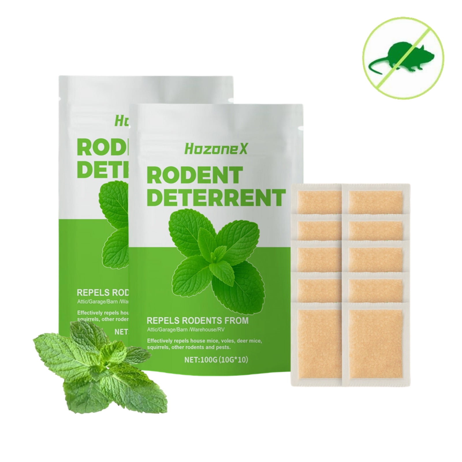 Natural Mice Repellant - Powerful Pest Repellent for Rodent Rat Mice ...