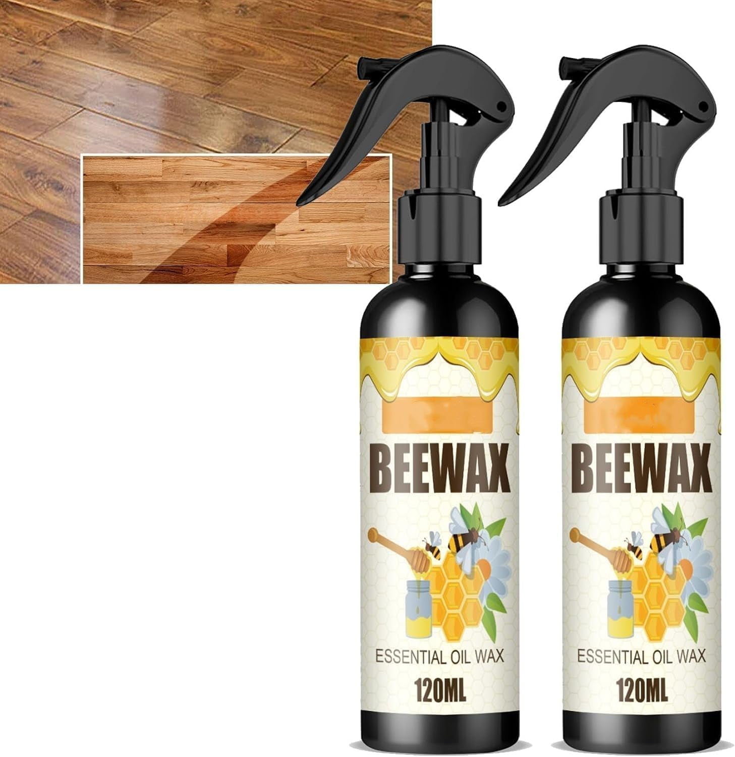 2023 Natural Micro-Molecularized Beeswax - Furniture Spray, Wood Wax ...