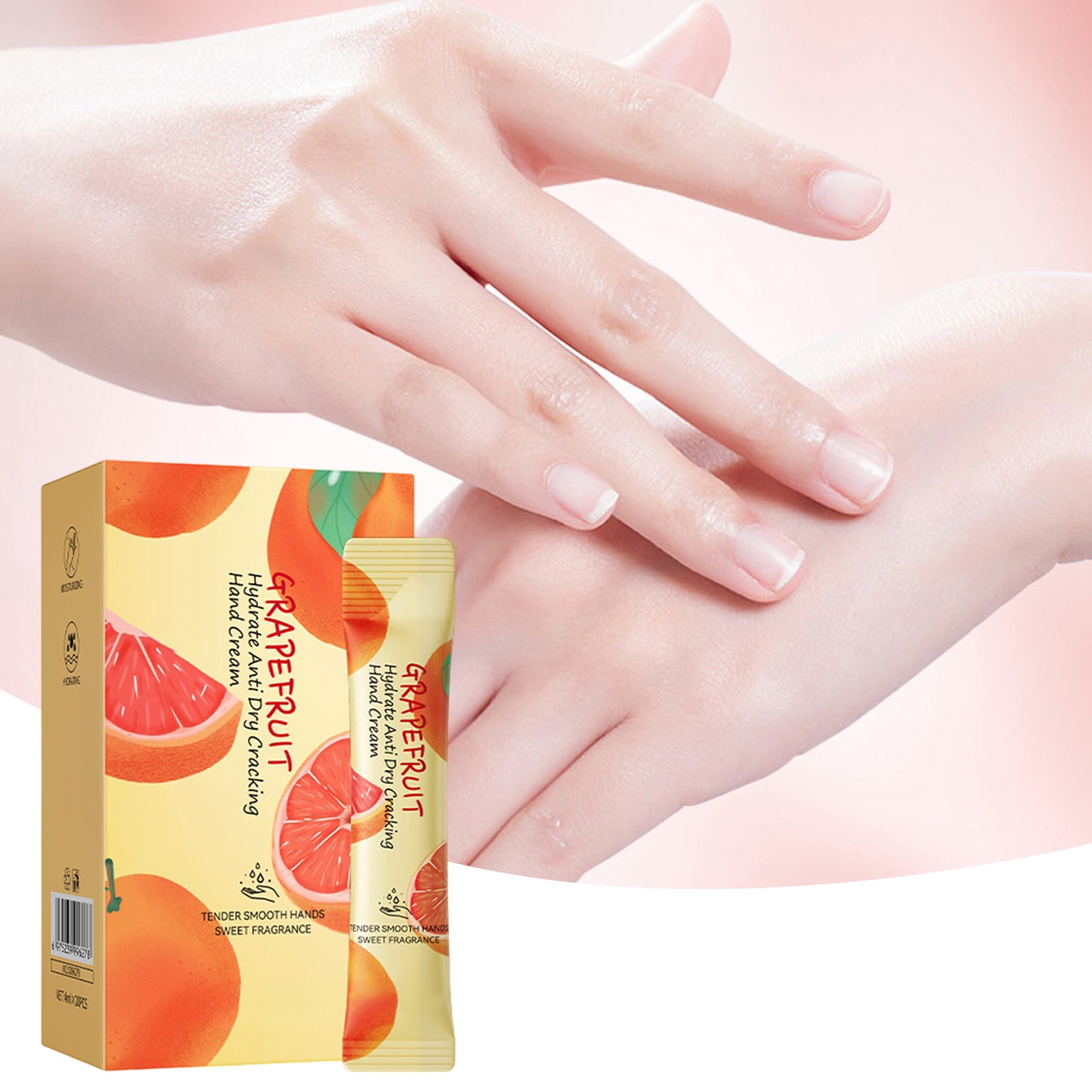 Natural Mini Hand Cream for Dry Cracked Hands - Moisturizing, Portable ...