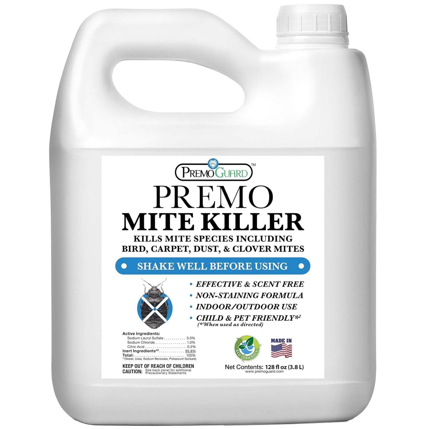 Natural Mite Spray – 16 oz Bottle – Plant Based Treatment for Dust ...