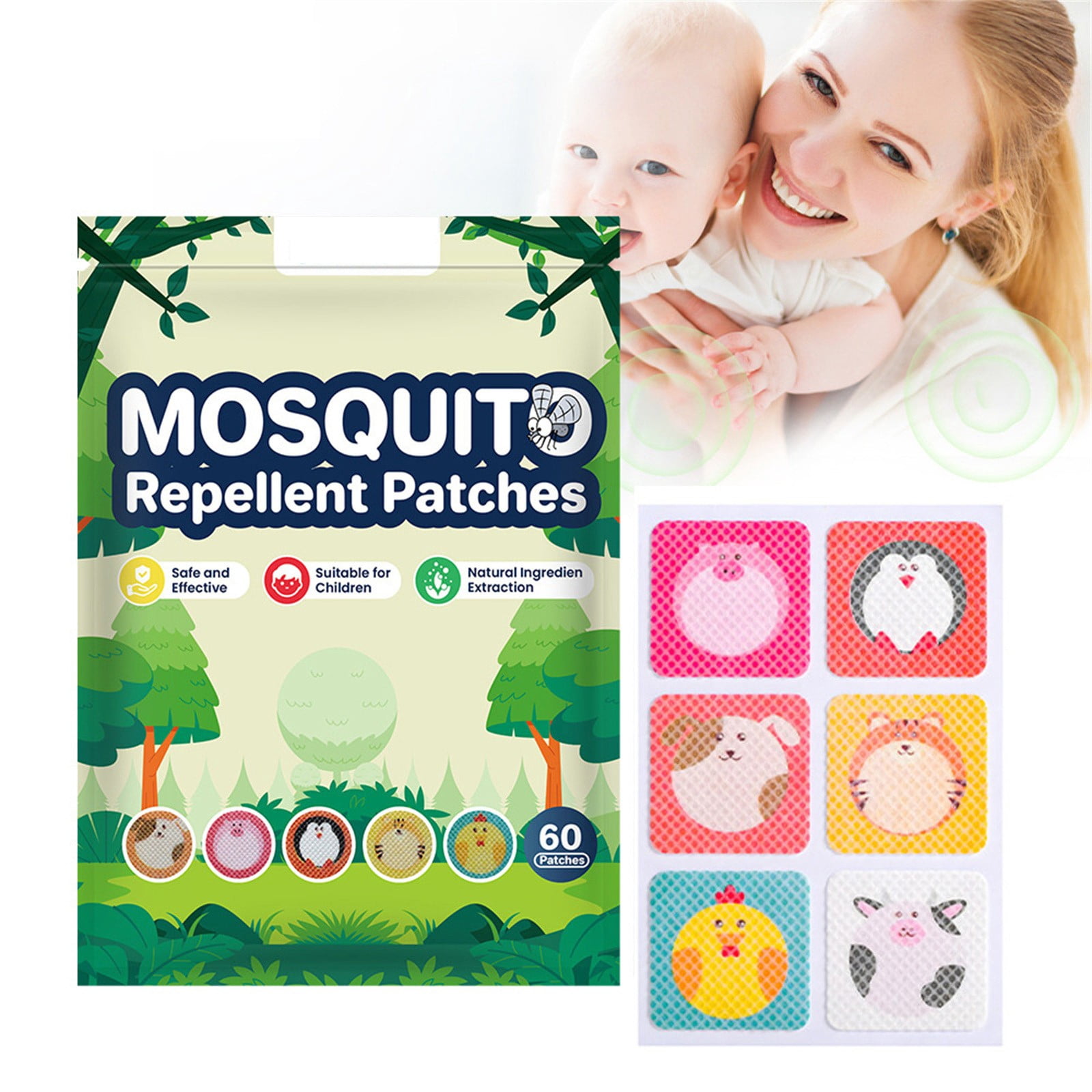 Natural Mosquito Repellent Balm, Mugwort Mosquito Summer Outdoor ...