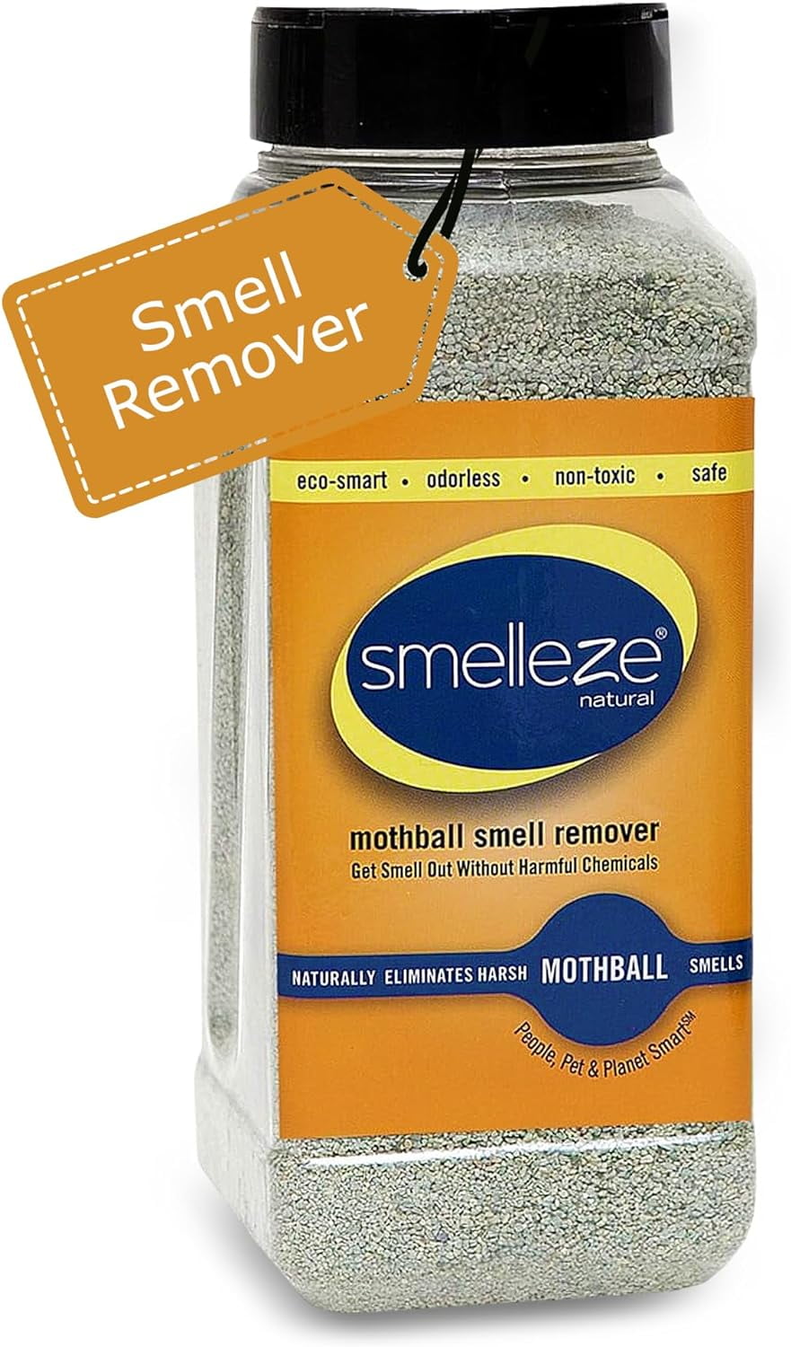 Natural Mothball Smell Remover Deodorizer: 2 lb. Granules Gets Mothball ...