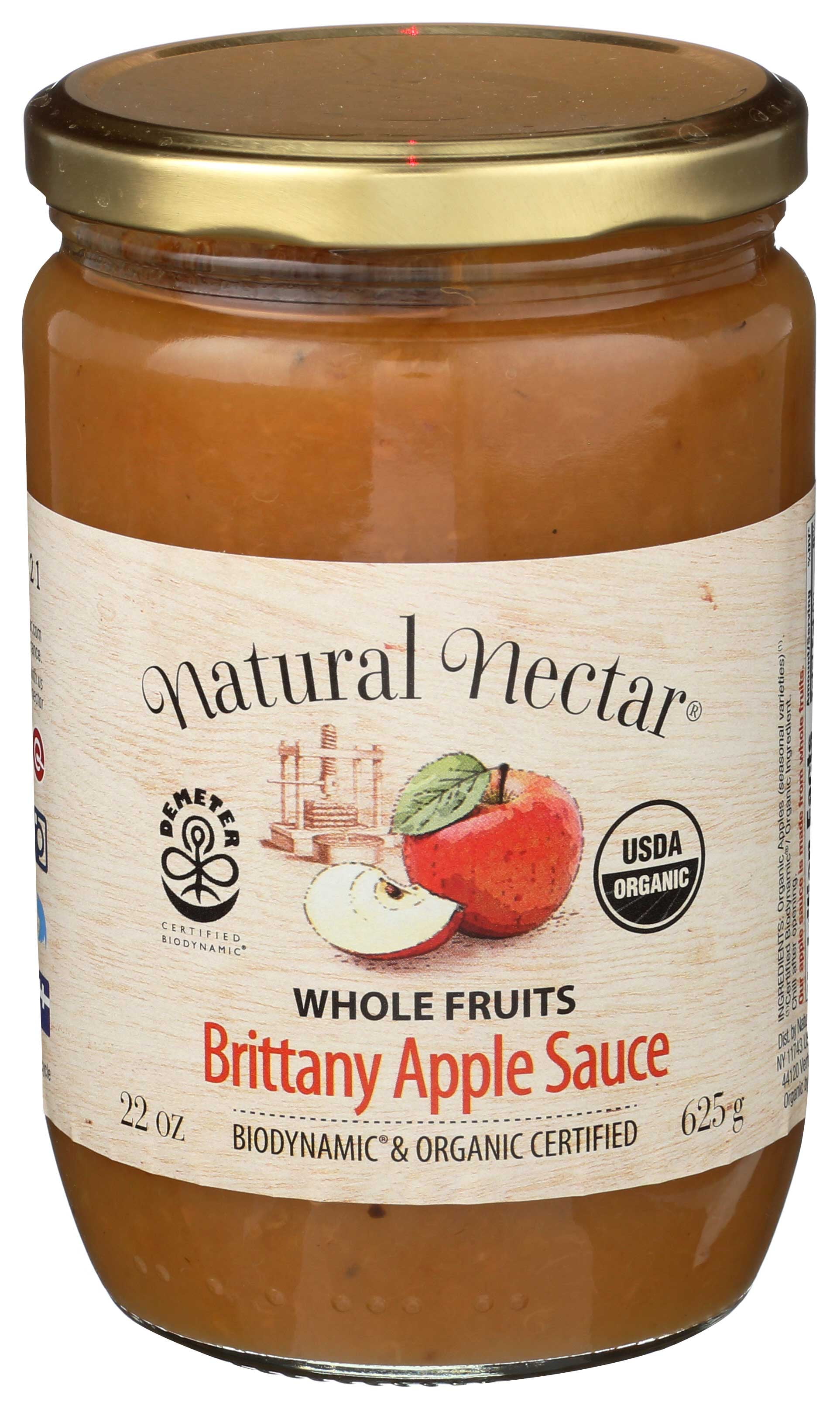 Natural Nectar Organic Apple Sauce for Office Breakroom - Walmart ...