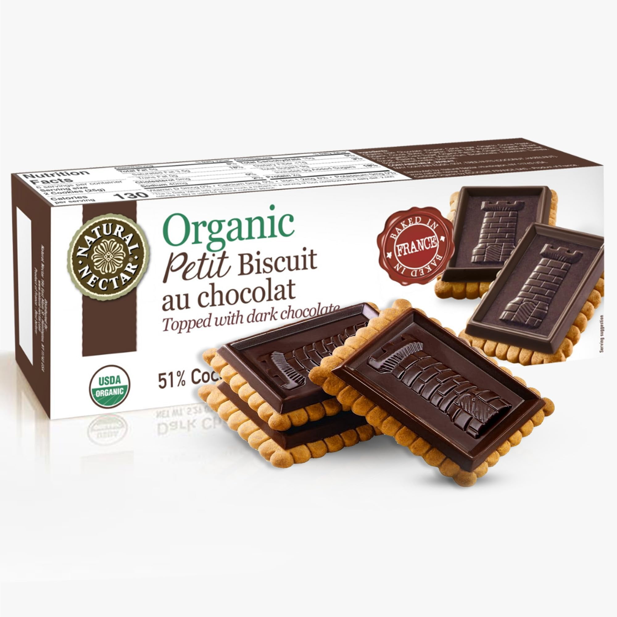 Natural Nectar Organic Dark KEF16 Chocolate Biscuits Cookies | Perfect ...