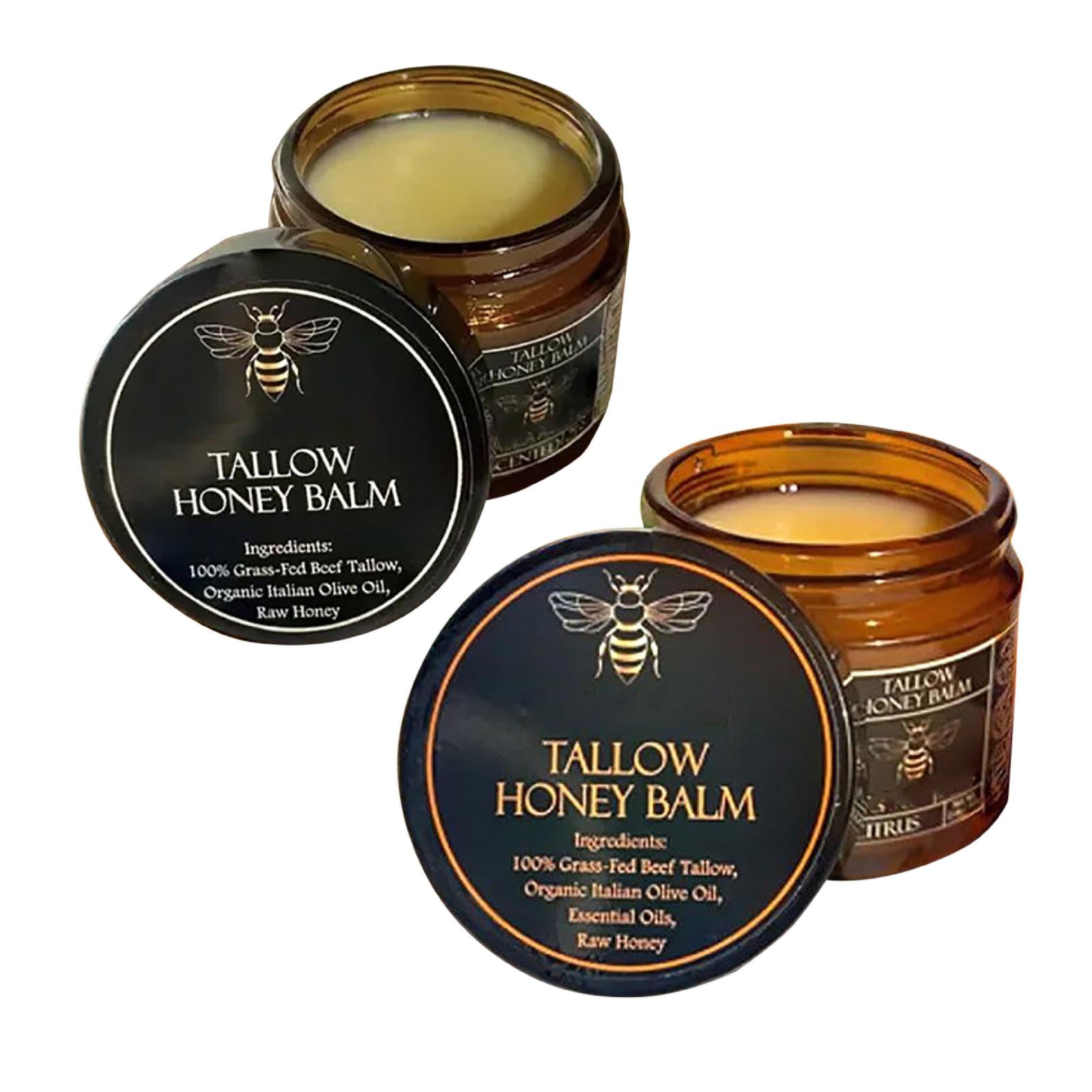 Natural Nourishing Moisturizing Tallow Honey Balm Soft Smooth Skin ...