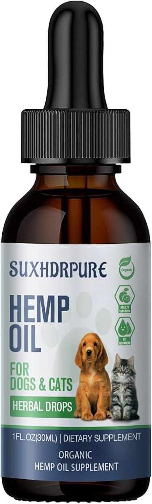 Natural Oil for Dogs and Cats - Natural Oil Drops with Omega Fatty ...