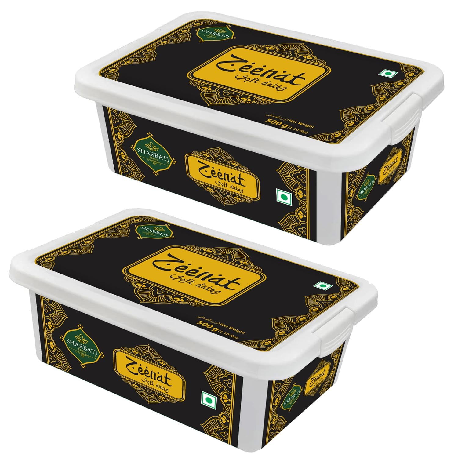 Natural Omani Dates By Sharbati Dates 1kg, (500gm * 2) | Delicious ...