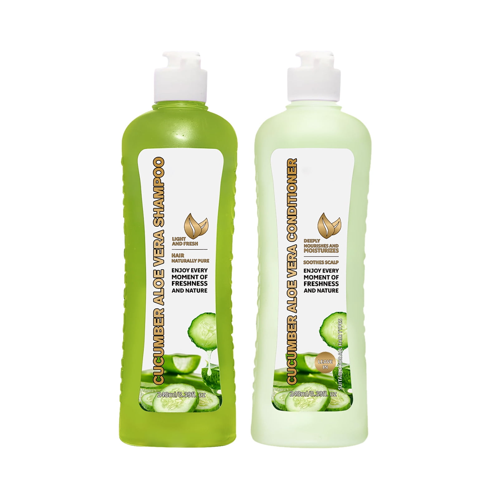 Natural Organic Formula Hair Care Cucumber Shampoo And Set Silicone ...