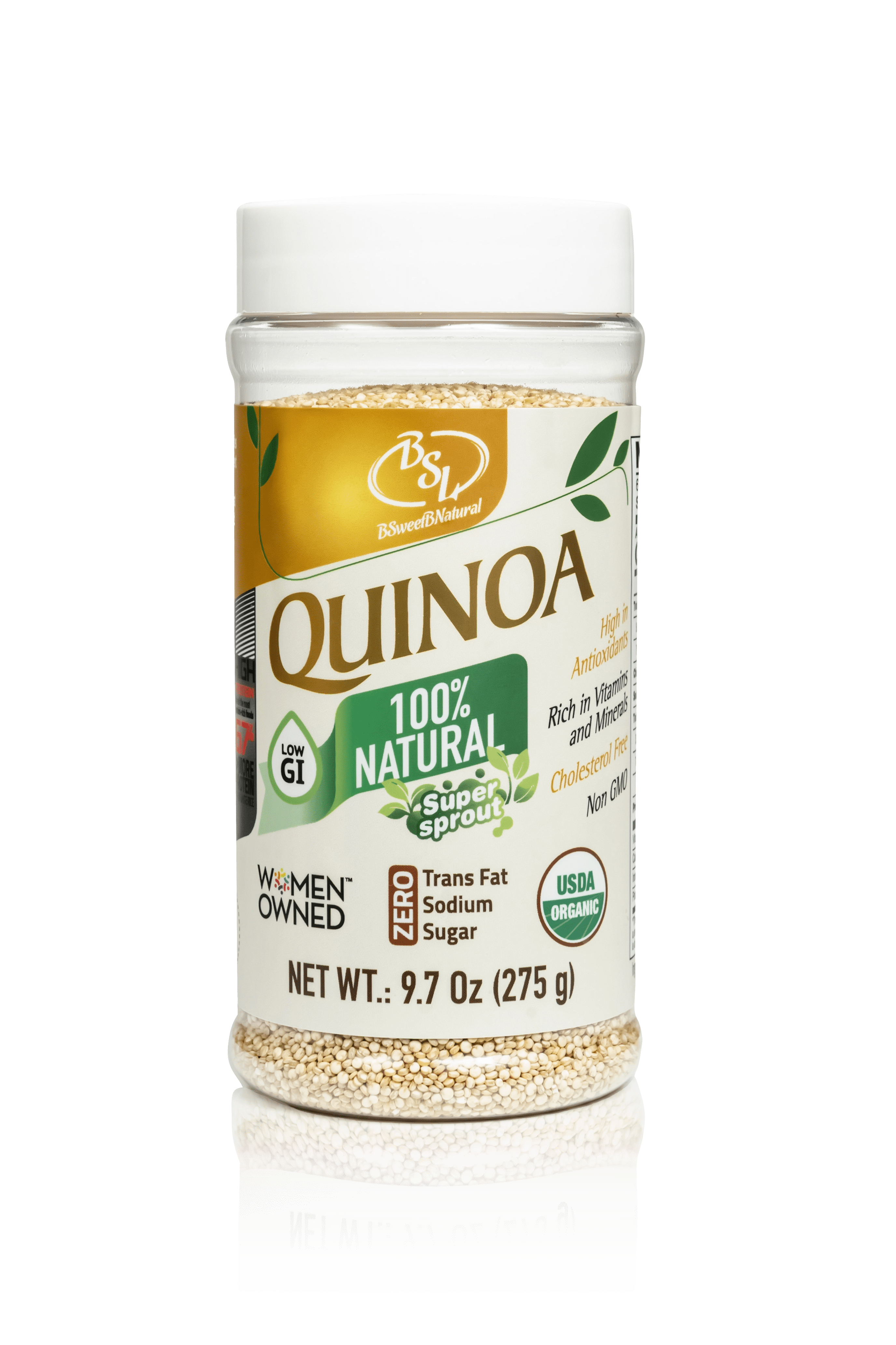 Natural Organic Quinoa, Made in USA, Rich Nutrients with Calcium ...